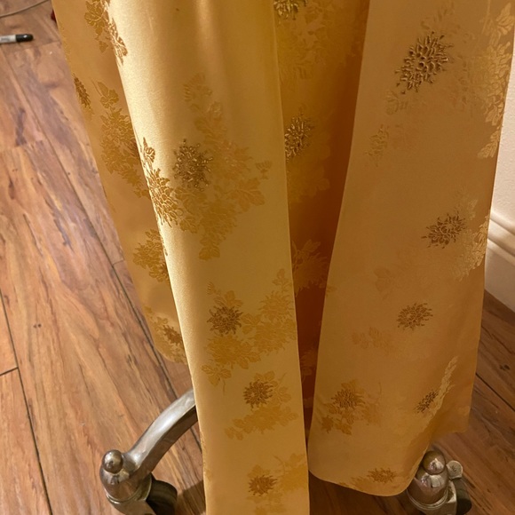 Vintage | Dresses | Vintage 4s Gold Gown | Poshmark